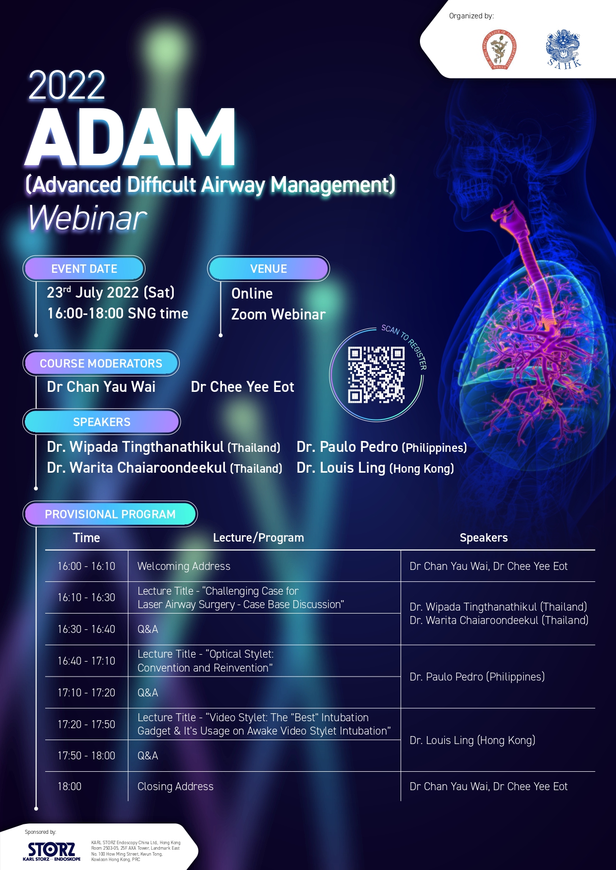 The Society of Anaesthetists of Hong Kong (SAHK)